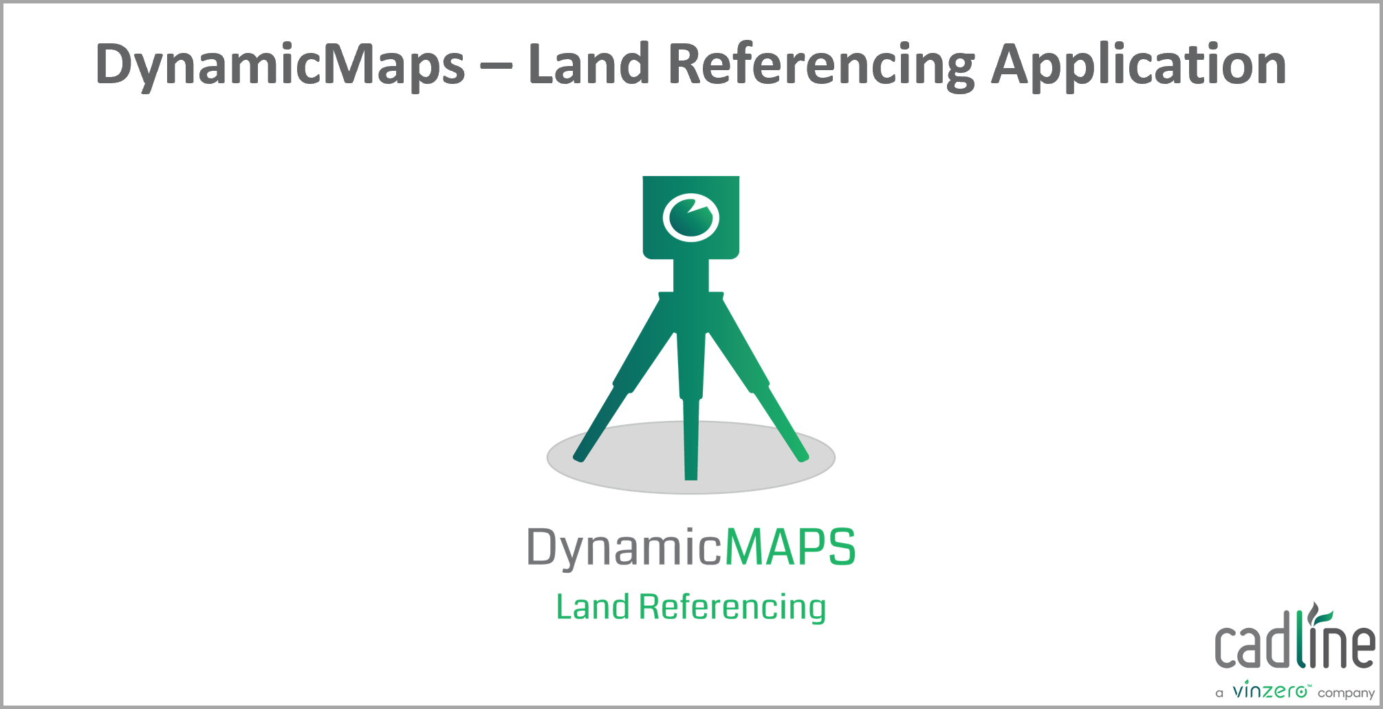 DynamicMaps - Land Referencing Application – ARKANCE UK Community