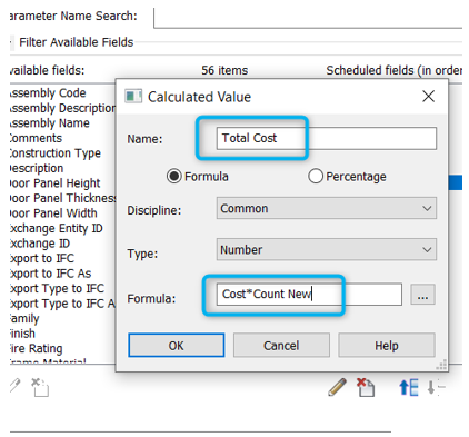 Revit - Using Count in Schedules – ARKANCE UK Community
