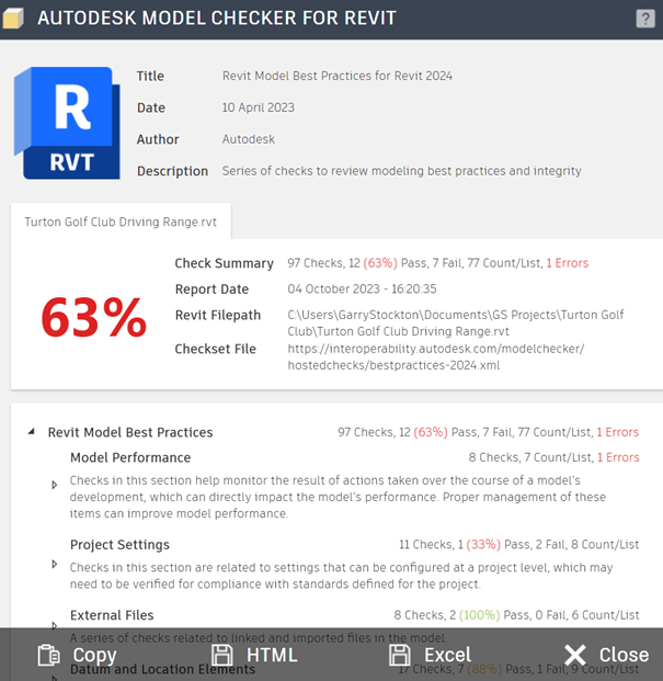 Revit – Model Checker – ARKANCE UK Community
