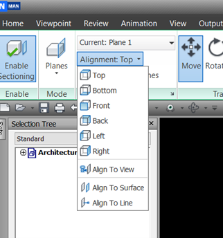 Navisworks 2024 – Customising a Section Plane – ARKANCE UK Community