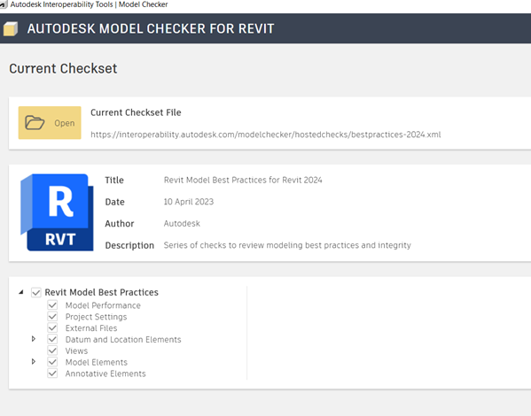 Revit – Model Checker – ARKANCE UK Community