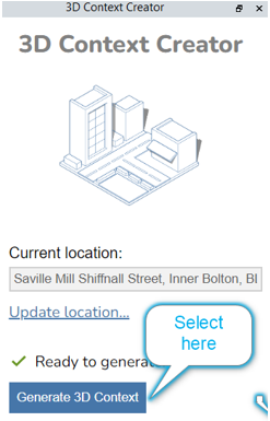 FormIt - Plug-ins (3D Context Generator) – ARKANCE UK Community