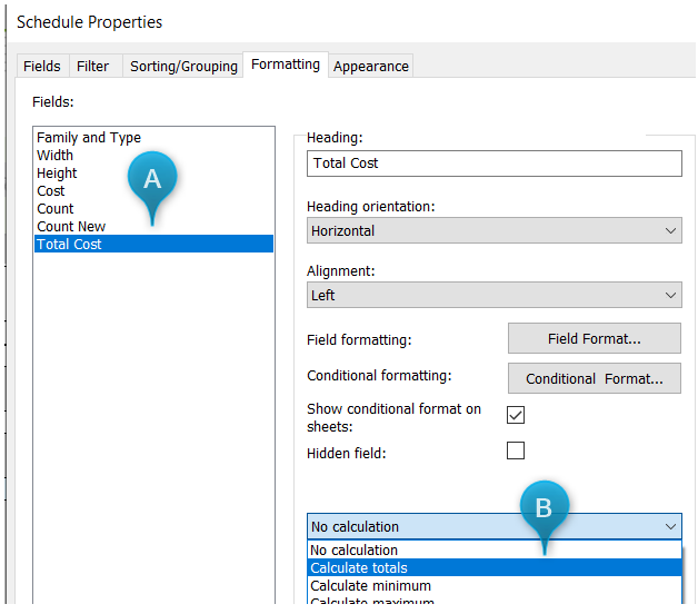 Revit - Using Count in Schedules – ARKANCE UK Community