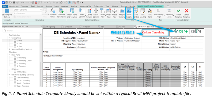 Revit MEP – Working with Panel Schedules – ARKANCE UK Community