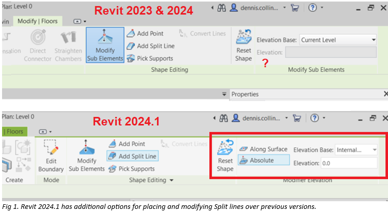 Revit 2024.1 – Enhanced Sub-element Split Lines – ARKANCE UK Community