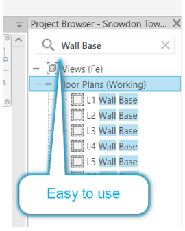 Revit 2024 – Search Tool in Browser – ARKANCE UK Community