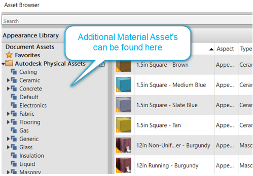 Additional Materials in Revit – Arkance Systems UK