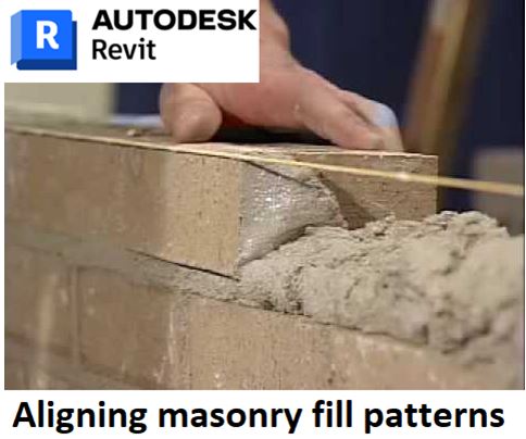Revit Tip – Aligning fill patterns to show correct coursing of masonry – ARKANCE UK Community
