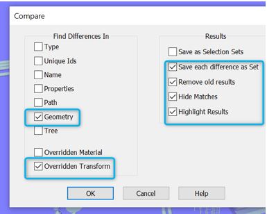 Navisworks - Using the Comparison Tool in Navisworks – ARKANCE UK Community