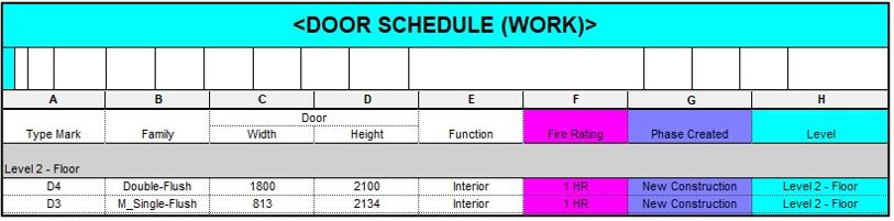 Revit 2023 – Add Instruction Rows in Schedule Headers – ARKANCE UK Community