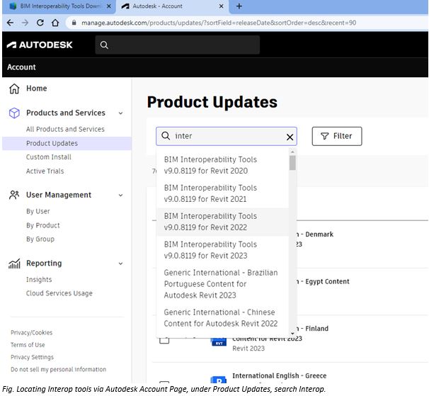 Revit Tip - How to locate BIM Interoperability Tools for Revit 2019 ...