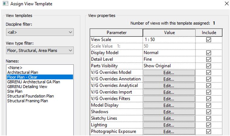Revit 2023 – View Template Control – ARKANCE UK Community