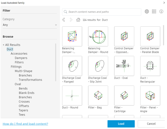Revit – Loading Autodesk Family – ARKANCE UK Community