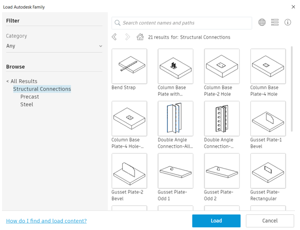 Revit – Loading Autodesk Family – ARKANCE UK Community