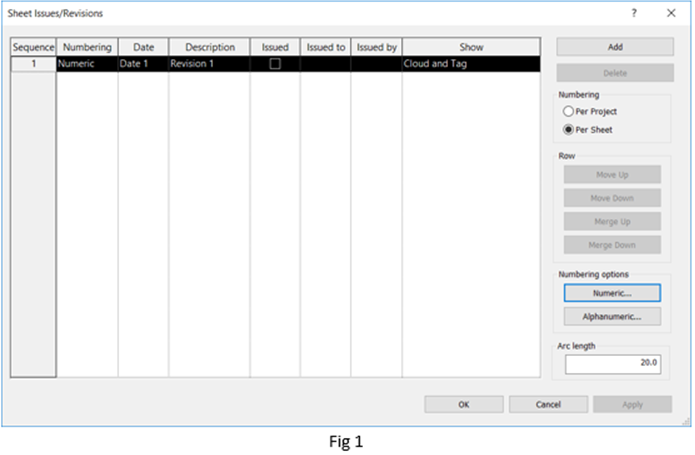 Revit 2022 - Alpha Numeric Revisions – ARKANCE UK Community