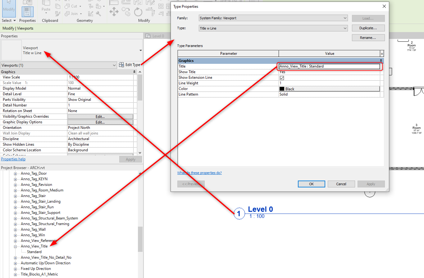 Revit 2022 - Viewport Title Length – ARKANCE UK Community