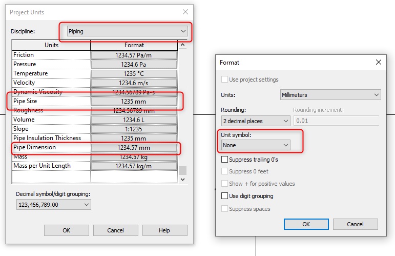 Revit 2021: Pipe Units and Symbols – ARKANCE UK Community