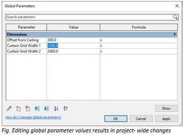 Understanding Revit Parameters - Part 4, Global Parameters – ARKANCE UK ...