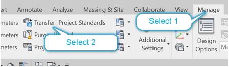 Revit - Copying Project Standards – ARKANCE UK Community