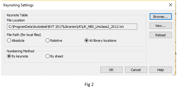 Revit 2020 - Installing a Keynote file – ARKANCE UK Community
