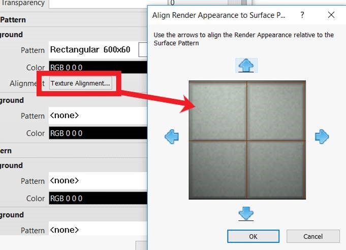 Aligning Revit Textures with Model Hatch pattern fill styles – ARKANCE ...