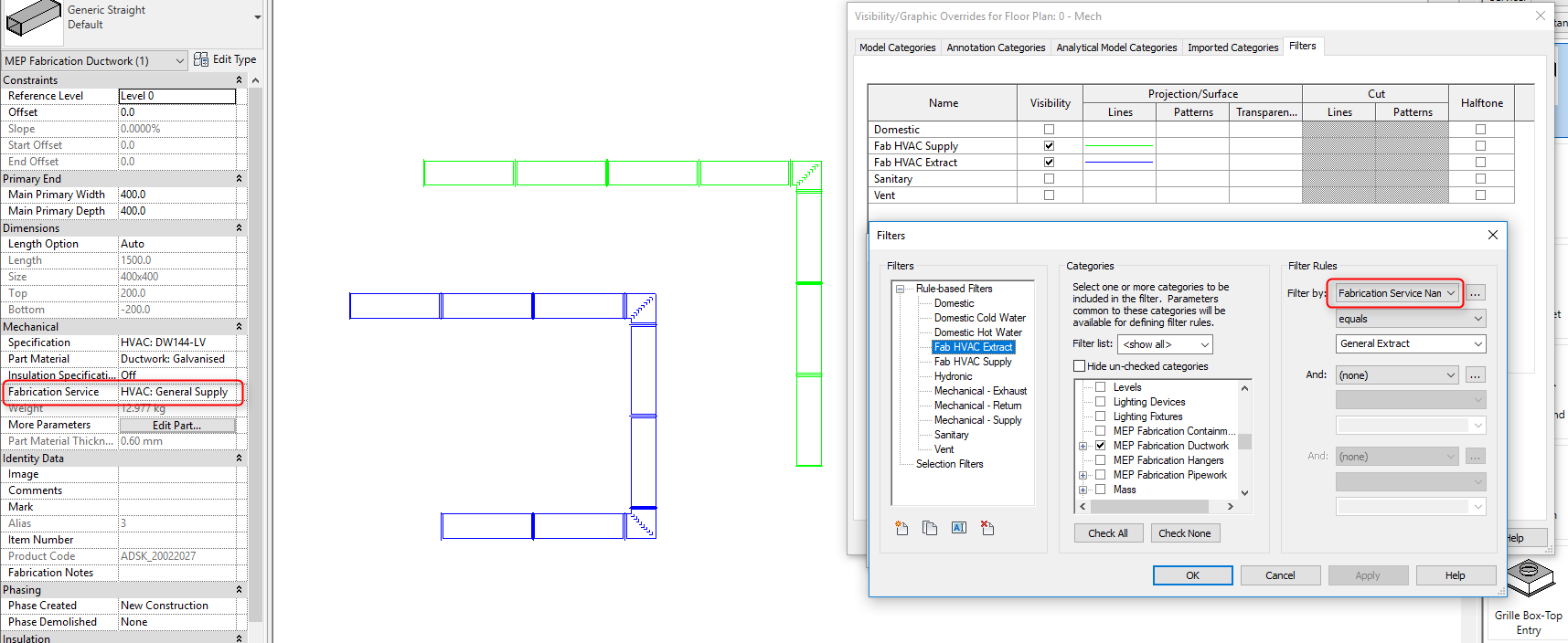 Revit 2018 Change Colour of Ducts – ARKANCE UK Community