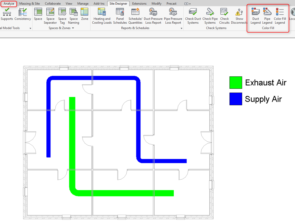 Revit 2018 Change Colour of Ducts – ARKANCE UK Community