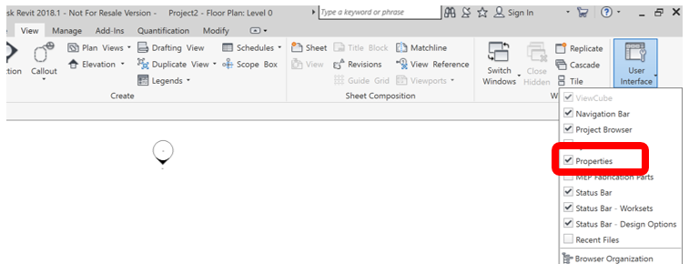 Revit - Properties and Project Browser Dialogue Boxes – ARKANCE UK ...