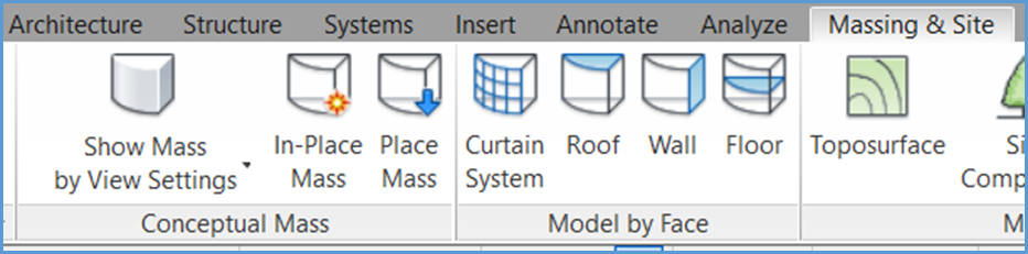 Revit Architecture 2017 – Overview of Massing Studies – ARKANCE UK ...