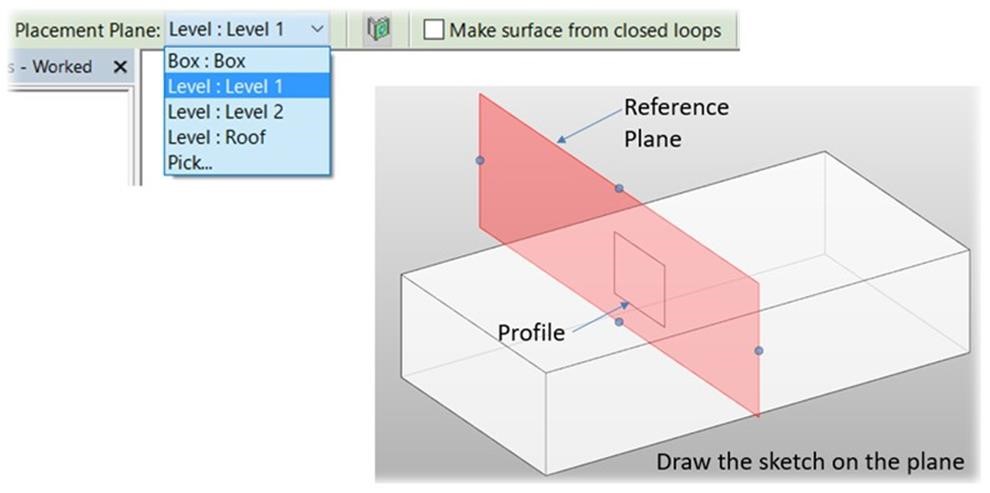 Revit Architecture 2018 – Conceptual Massing – Setting Work Planes ...