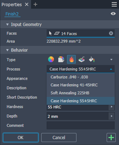 Autodesk Inventor 2024 – New Finish feature – Arkance Systems UK