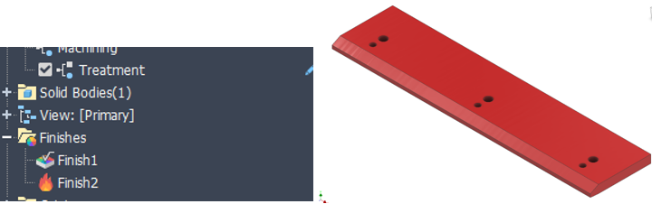 Autodesk Inventor 2024 – New Finish feature – ARKANCE UK Community