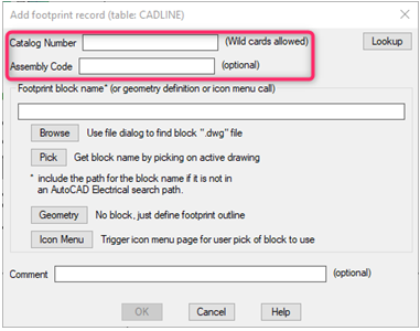 AutoCAD Electrical 2023 – Matching the Footprint Database to the Parts Database – ARKANCE UK ...