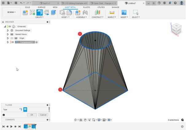 Fusion 360 - Lofted Flange Overview – ARKANCE UK Community