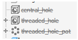 Inventor - Control part feature suppression using parameters – ARKANCE UK Community