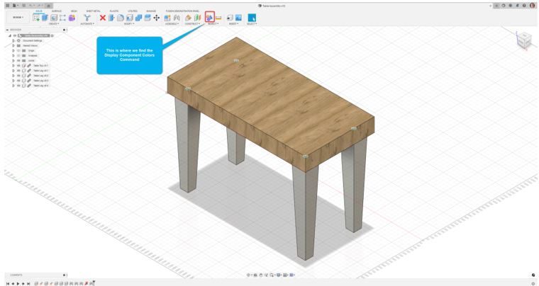 Fusion 360 - Display Component Colors – ARKANCE UK Community