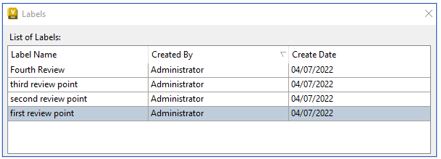 Autodesk Vault - Labels – ARKANCE UK Community