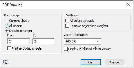 Inventor - Exclude AutoCAD Model sheet from drawing – ARKANCE UK Community
