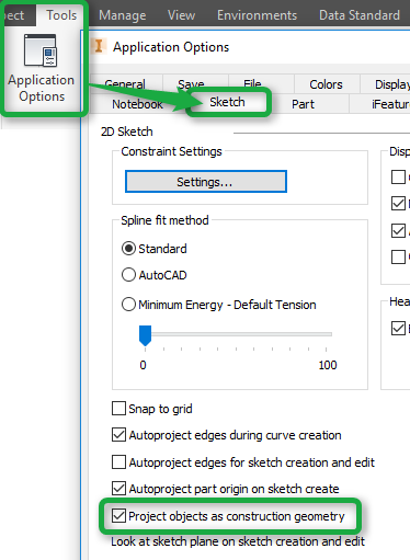 Autodesk Inventor 2018.1 - Project Construction Geometry – ARKANCE UK ...