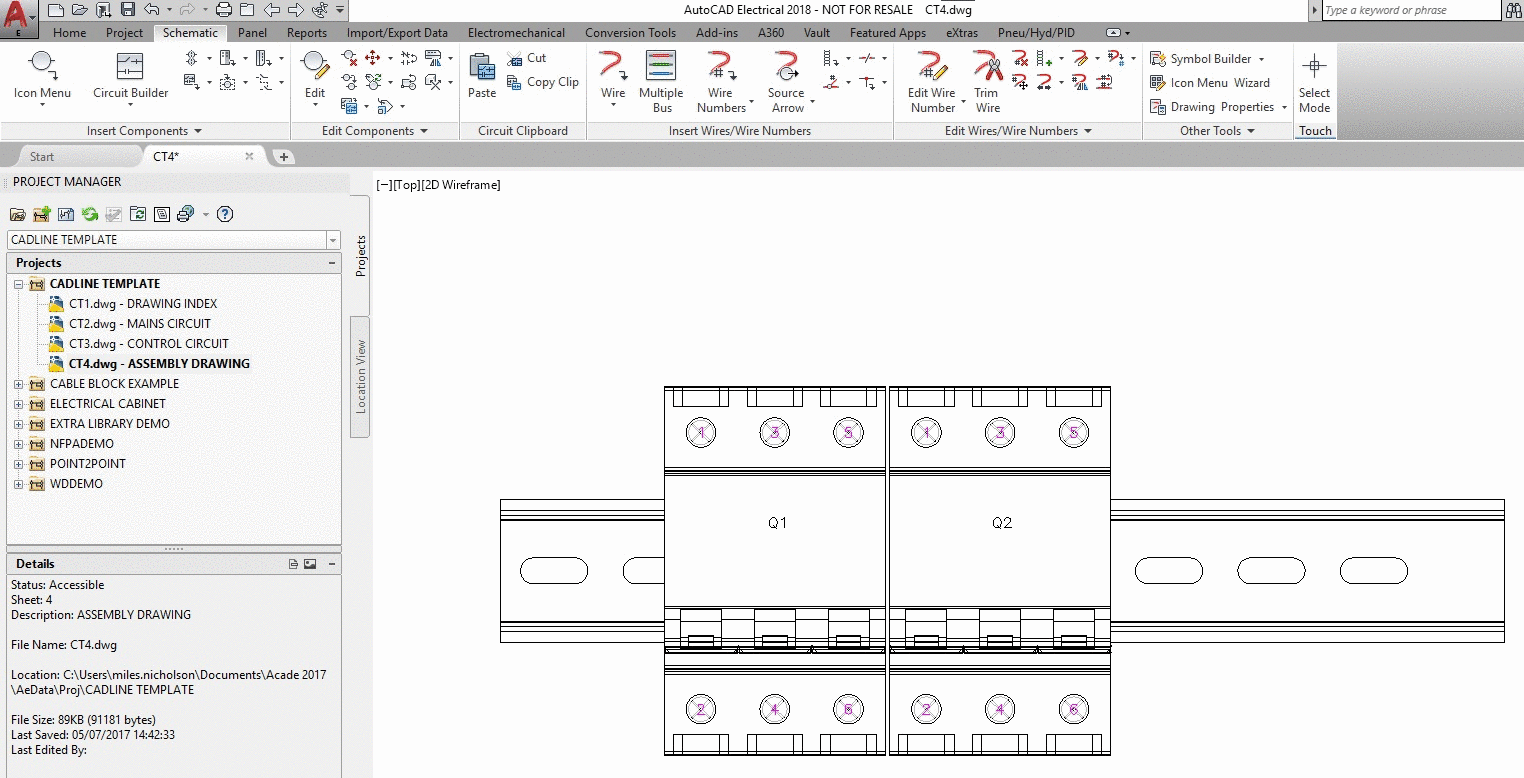 AutoCAD Electrical 2018 - Changing the Attribute Text Height on ...