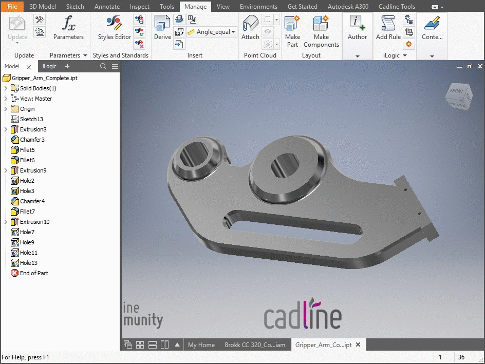 Inventor 2018 - New Parameter Filter – ARKANCE UK Community