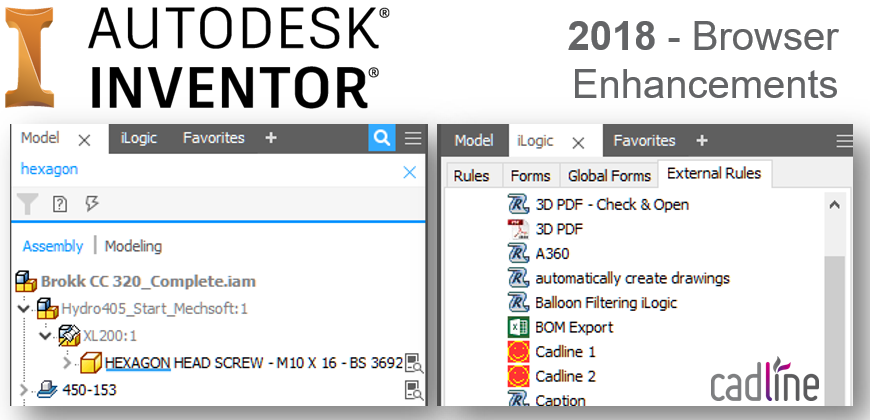 Inventor 2018 - What's new Browser Enhancements – ARKANCE UK Community