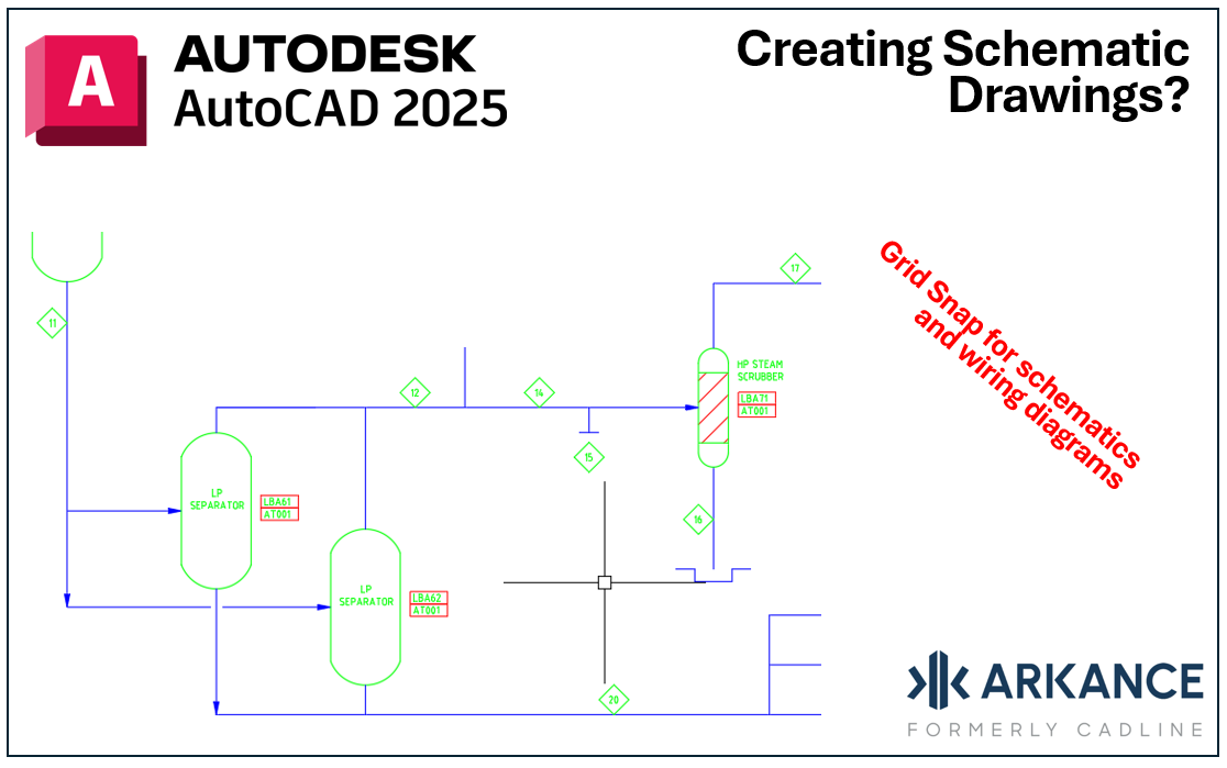 AutoCAD Tip – Create neat diagrams more easily with Grid Snaps ...