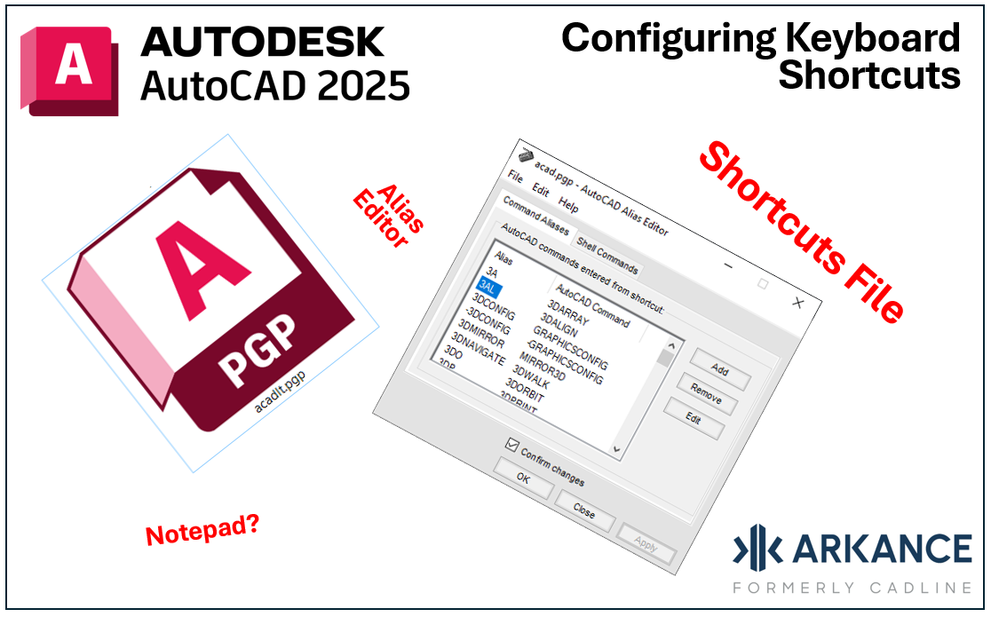 Autocad Tip Customising Autocads Shortcut Keys Arkance Uk Community 7539