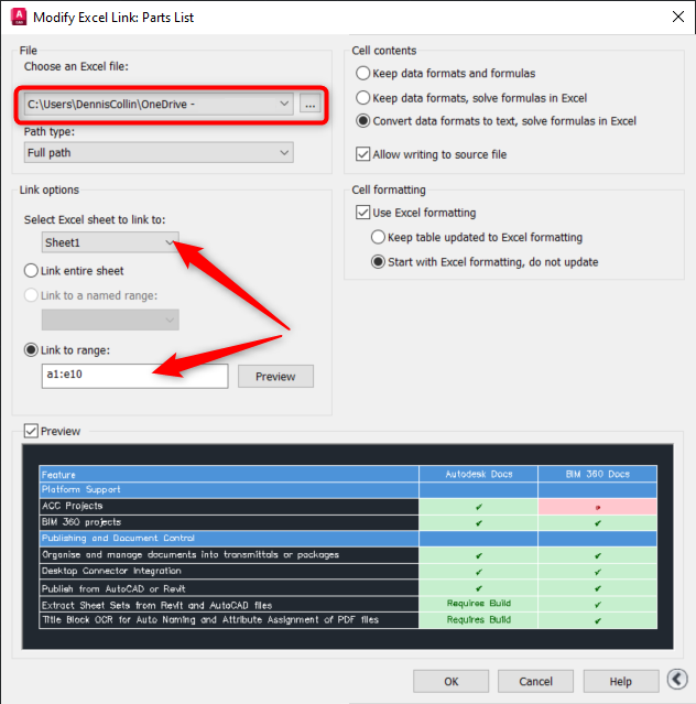 AutoCAD Tip – Importing Excel Data into AutoCAD as tables – ARKANCE UK Community