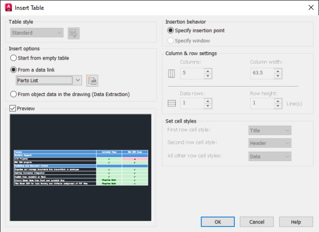 AutoCAD Tip – Importing Excel Data into AutoCAD as tables – ARKANCE UK ...