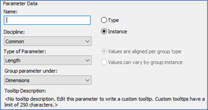 Revit 2025 – Types of Parameters – ARKANCE UK Community