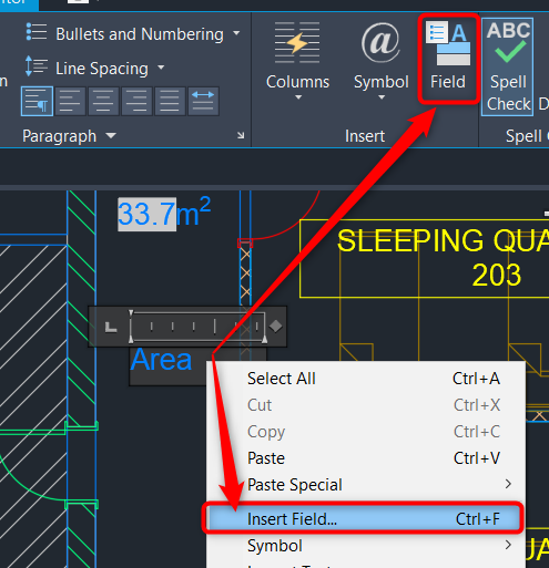 AutoCAD Tip – Accessing AutoCAD Fields to show Areas – Arkance Systems UK