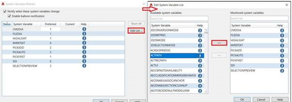 AutoCAD Tip – Manage Drawings with the System Variable Monitor ...