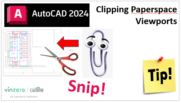 AutoCAD Tip – Controlling drawing extents by clipping Paper Space ...
